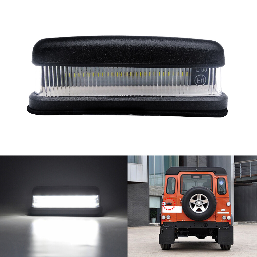 LED Lamp License Plate Light For Land Rover Defender 90/110/130 ...