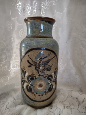 Vintage Mexican Pottery Vase By Metz | eBay