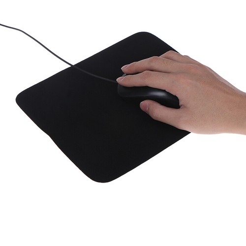 Gaming mouse pad 24*20cm antislip speed/control locking edge black mous ...