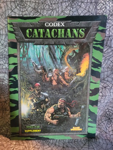 Warhammer 40k Imperial Guard Codex Catachans 2000 Games Workshop Rpg ...
