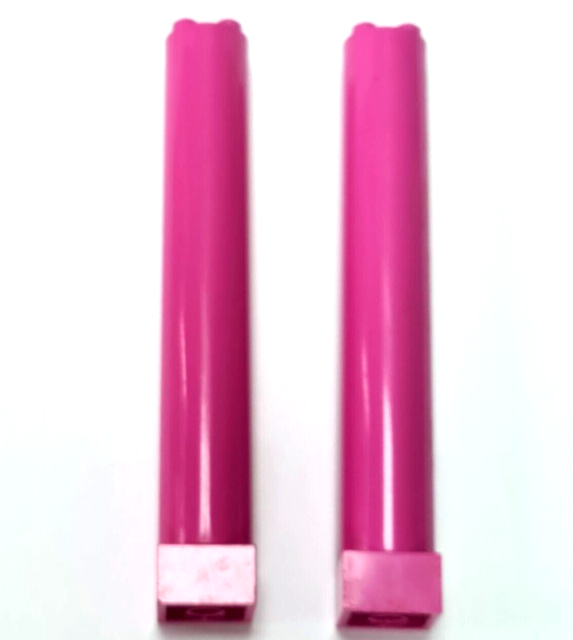 LEGO DARK PINK SUPPORT 2 X 2 X 11 PAIR from Belville 5805 Solid Pillar ...