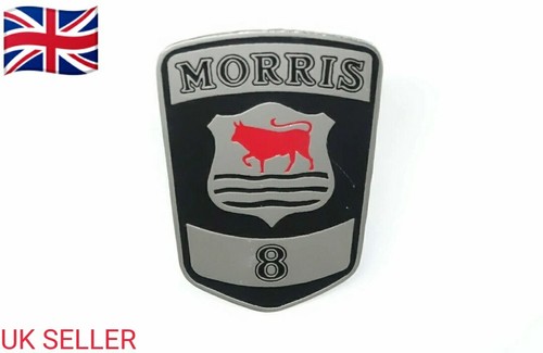 Morris 8 Enamel Automobile Motor Car Enamel Radiator Grill Front Badge ...