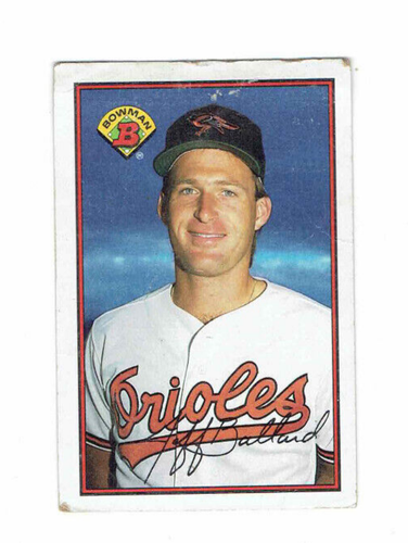 Jeff Ballard Baltimore Orioles Pitcher #7 Bowman 1989 #Baseball Card | eBay