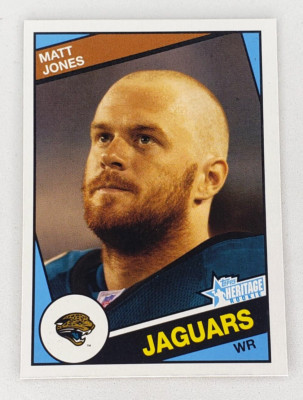 2005 Topps Heritage Football Matt Jones RC #345 SP Jacksonville Jaguars ...