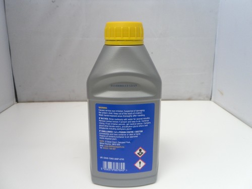 Brake and Clutch Fluid Dot 4 500ml SAE J1703 J1704 FMVSS No116 ISO 4925 ...