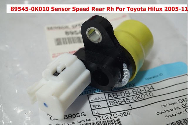 89545-0K010 Toyota Sensor speed rear rh 895450K010 Genuine OEM Part for ...