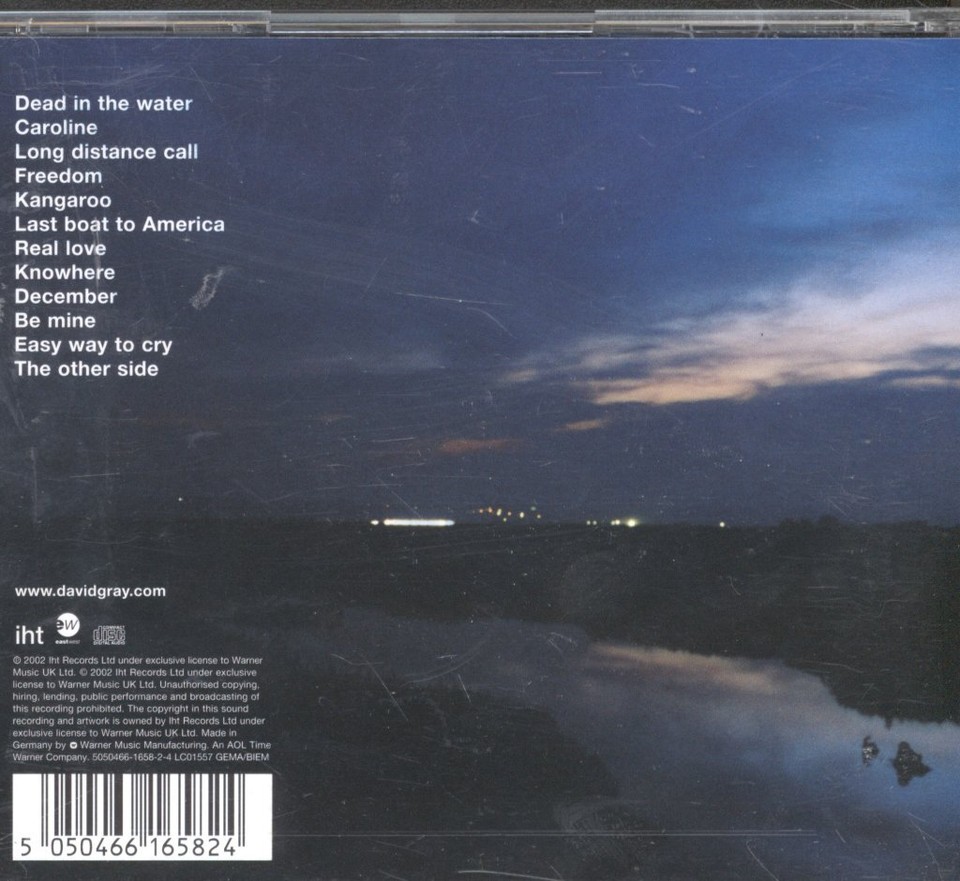 David Gray A New Day At Midnight CD Germany East West 2002 5050466 | eBay