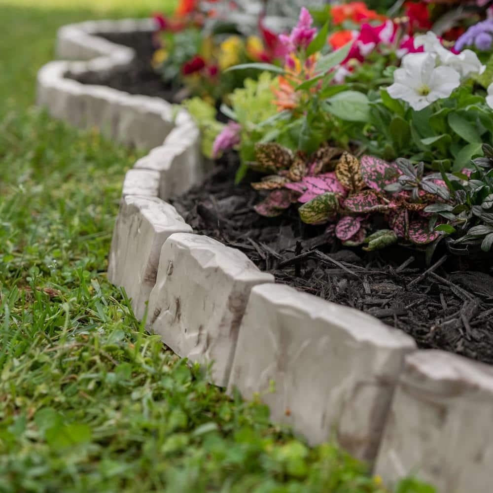 Lowes Garden Borders And Edging Amazon.com : Landscape Edging No Dig,