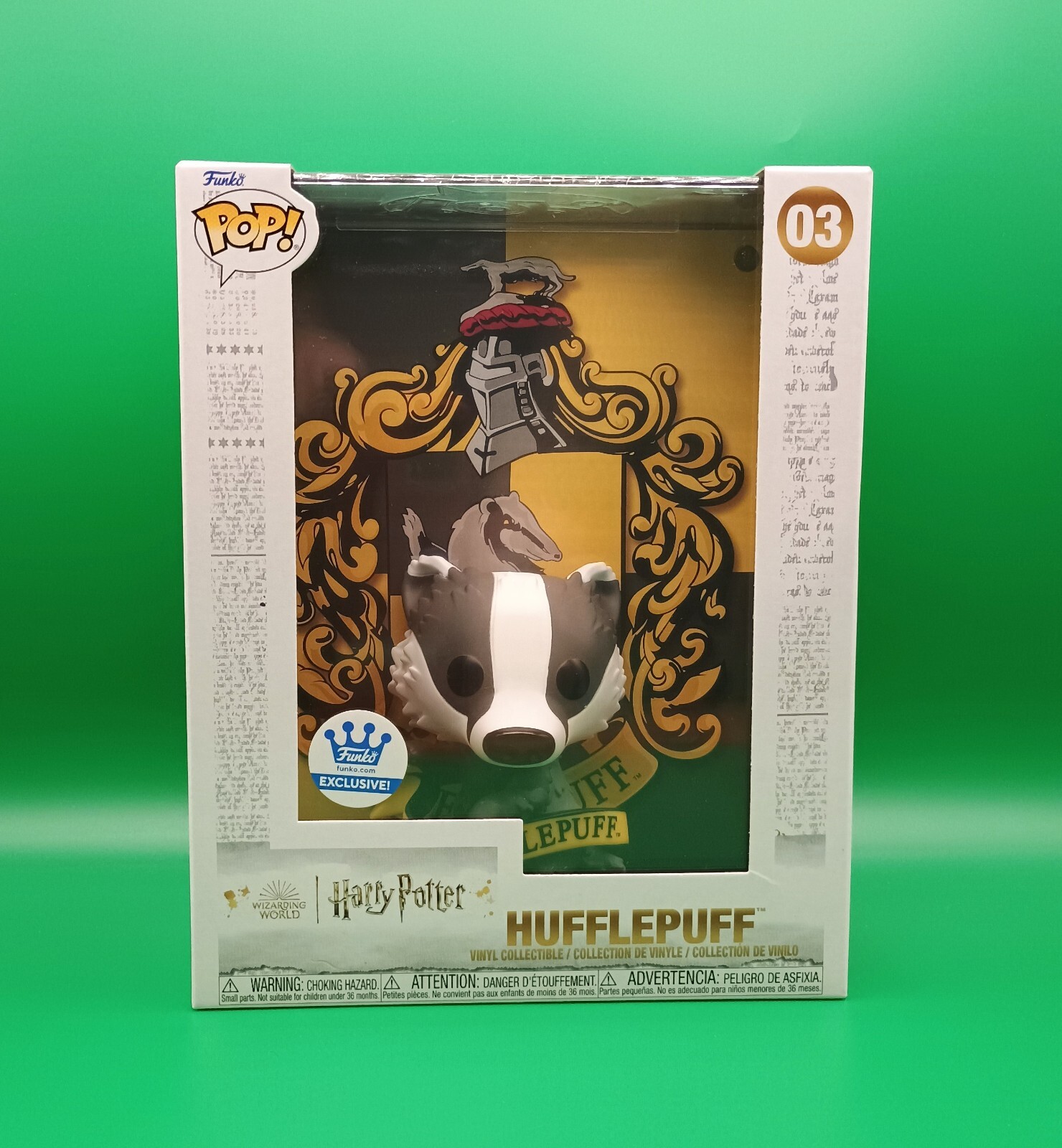 Funko Pop! Harry Potter Art Cover - Hufflepuff #03 - Funko Exclusive ...