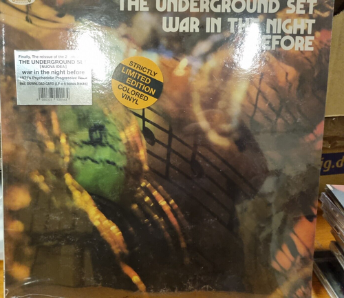 THE UNDERGROUND SET - WAR IN THE NIGHT BEFORE- LP SIGILLATO (SEALED ...