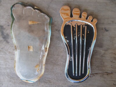 NOS CAL CUSTOM? Vintage 1970s Big Foot Aluminum foot GAS Fuel PEDAL #3 ...