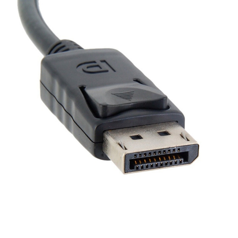 Display Port DP Male To Mini Displayport Female Adapter Black Dp ...