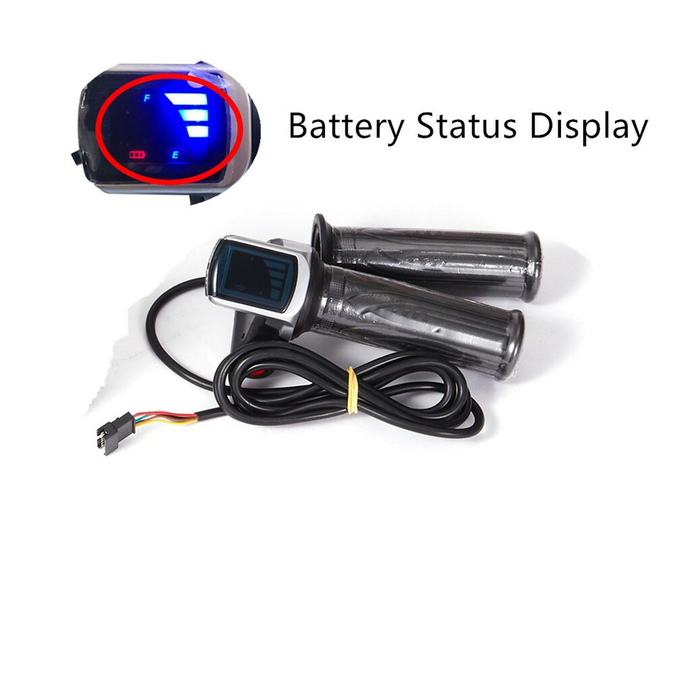 6/12/15 Mosfet E-bike Controller and Throttle with LED Display Ebike ...