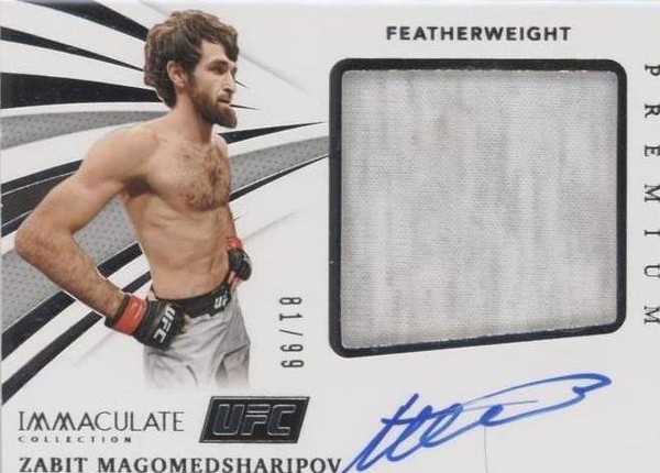 2021 Panini Immaculate Collection UFC - Premium Memorabilia Autographs ...