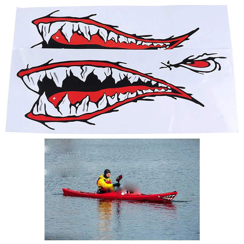 Shark Decal For Kayak