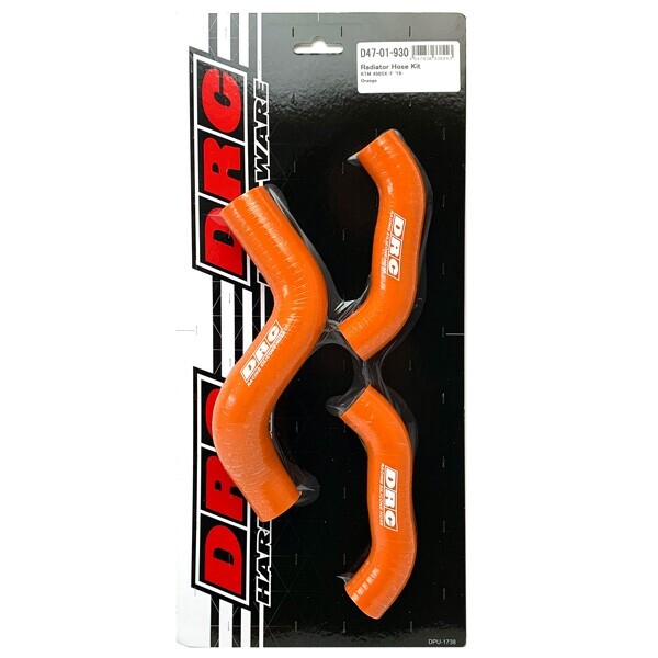 DRC - D47-01-910 - Radiator Hose Kit, Orange for sale online | eBay