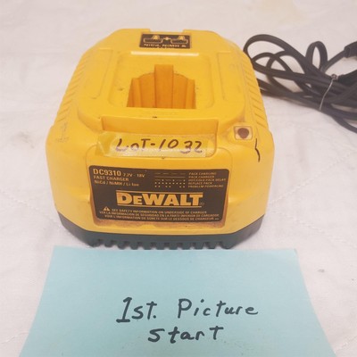 Dewalt DC9310 7.2V-18V NiCd Fast Charger LOT-1032 | eBay