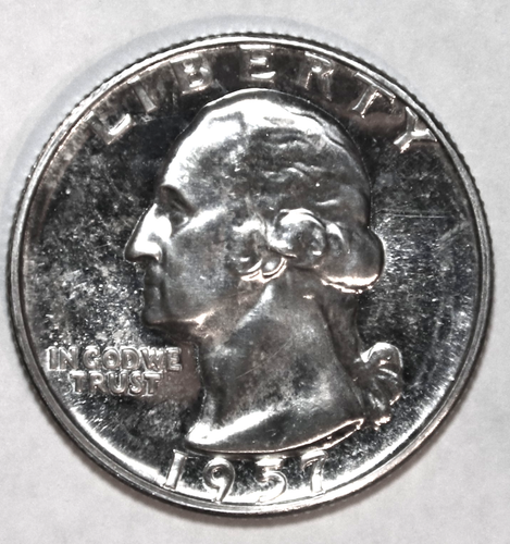 1957-P Washington Quarter - Proof - #7803D - FREE SHIPPING | eBay