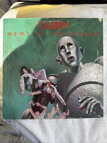 Queen - News Of The World 1st Press vinyl LP 1977 Electra | eBay