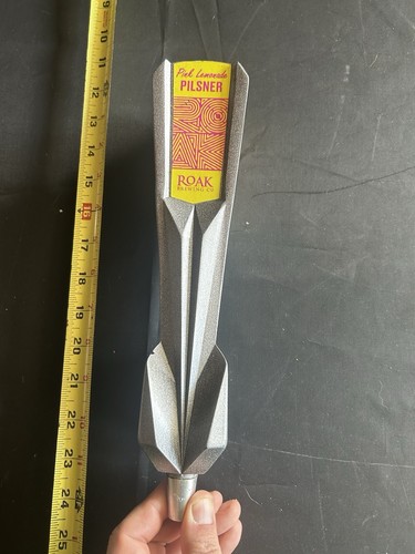 Roak Brewing Company Pink Lemonade Pilsner Missile Bomb Beer Tap Handle ...
