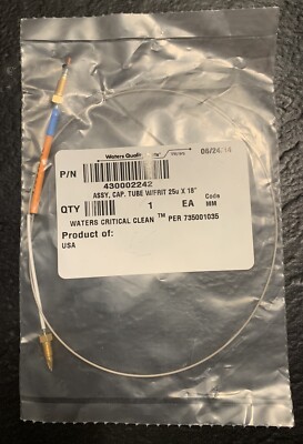 36160 WATERS ASSY, CAPILLARY TUBE W/ FRIT, 25µ X 18" (NEW) 430002242 | eBay
