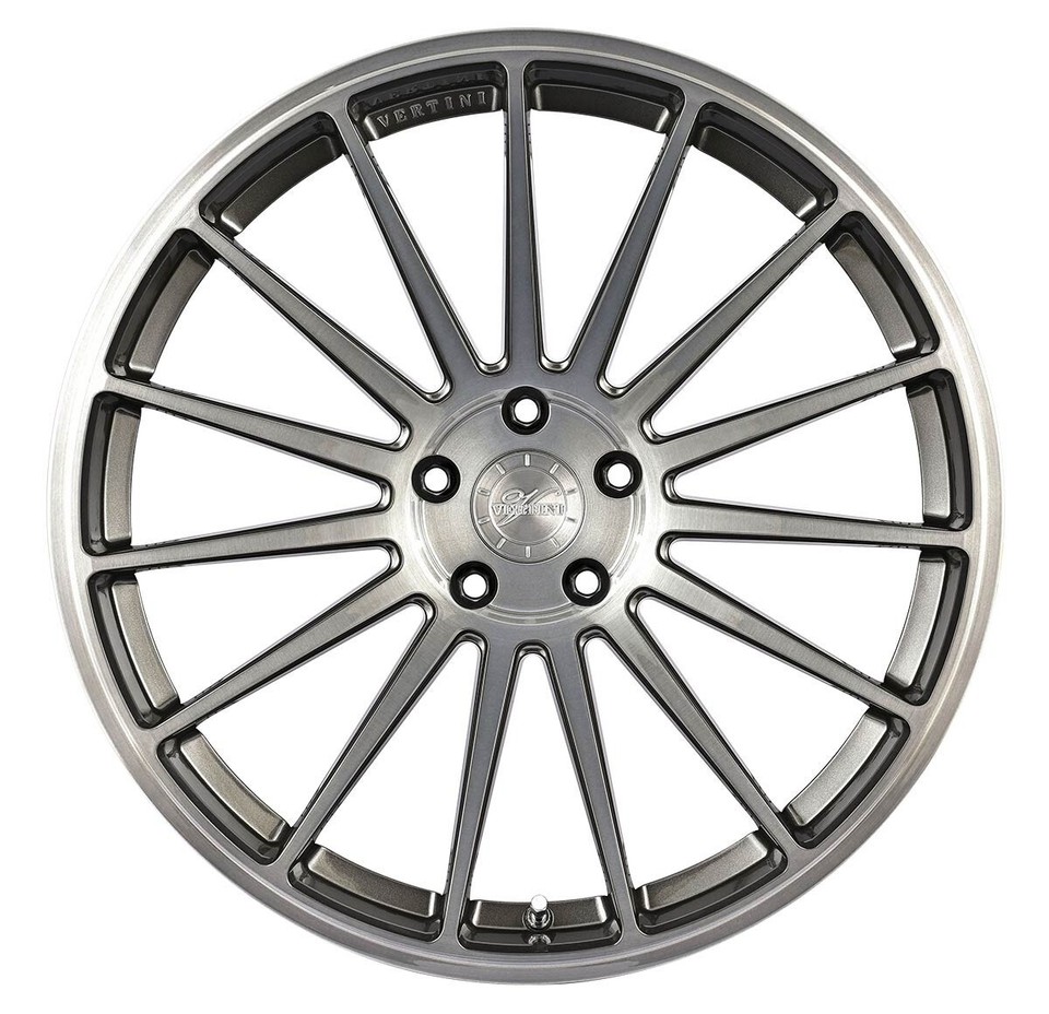 20" Vertini RFS 2.3 Gunmetal Staggered Concave Wheels for Audi A8 S8 D2 ...