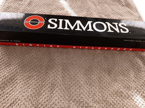 Simmons Model #1003- 4x20mm Rimfire Rifle Scope - New | eBay
