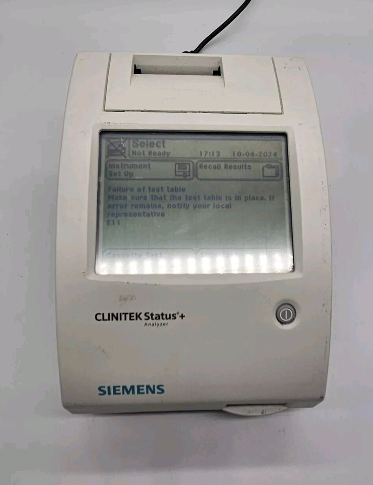 Siemens CLINITEK Status + PLUS analyzer - See Description | eBay