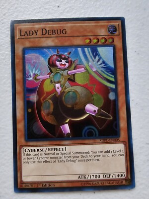 Yugioh Lady Debug SDPL-EN005 Super Rare 1st Ed NM | eBay