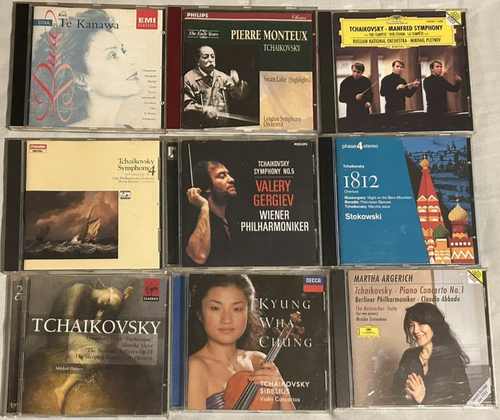 9x Tchaikovsky CD Classical Music Collection Bundle- Free UK P&P | eBay UK