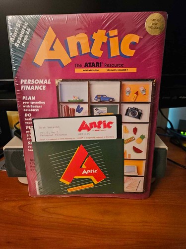 NEW! Antic - The Atari Resource November 1986 Volume 5, Number 7 ...