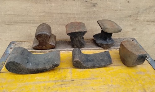 6 Vintage Unmarked Auto Body Hand Anvil Tools | eBay