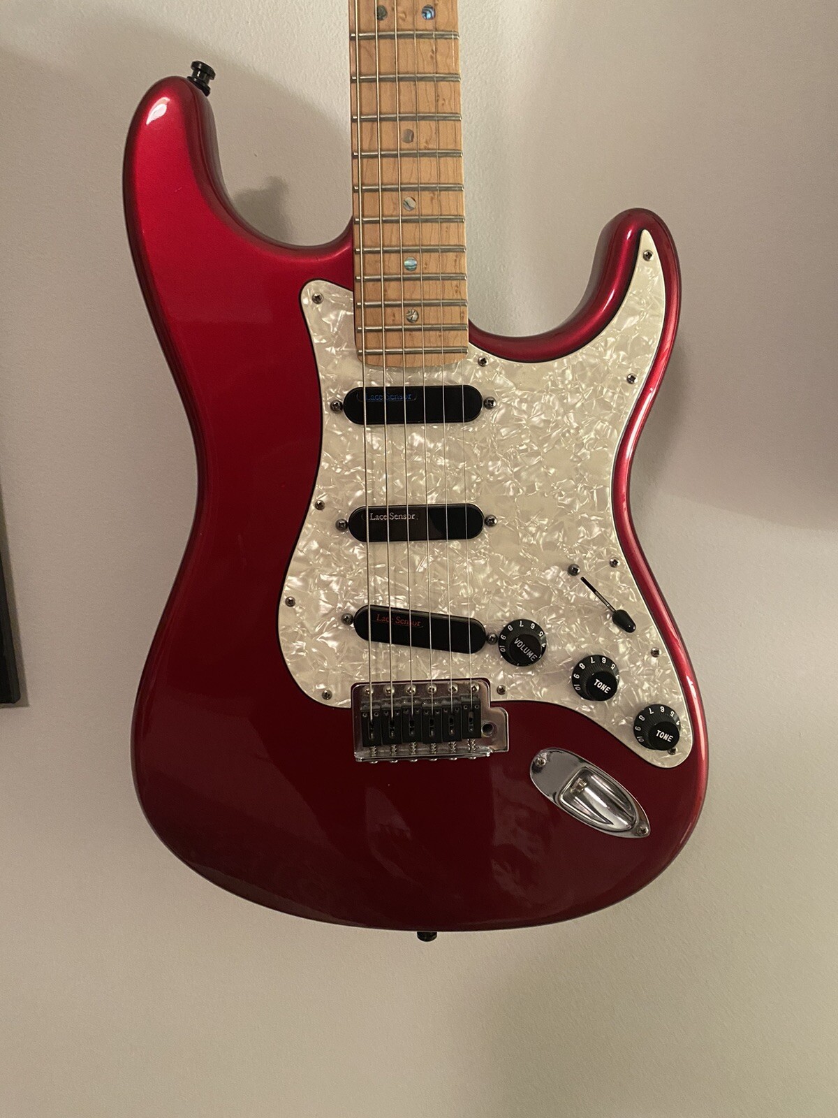 Fender Stratocaster “parts-caster” - Mighty Mite Neck, Lace Sensor ...