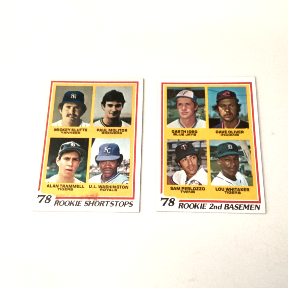 1978 Topps Baseball Complete Set 726 VG+ to MT Eddie Murray RC Trammell ...