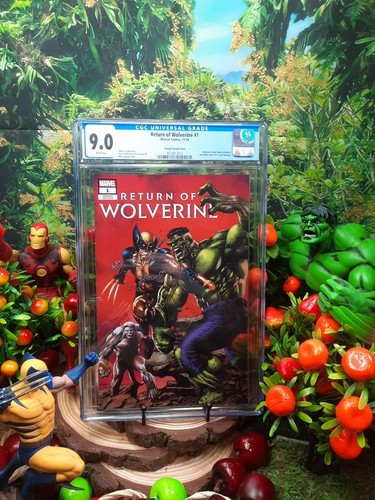 Return of Wolverine #1 CGC 9.0 EXCLUSIVE Limited SUAYAN Incredible Hulk ...