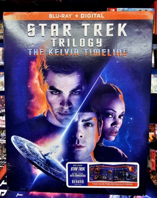 Star Trek Trilogy: The Kelvin Timeline (Blu-ray, Digital, 3-Disc Set ...