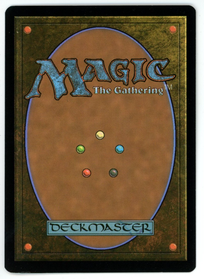 Mtg Magic Black Border Blank Front Mtg Magic Card Back Filler Misprint ...