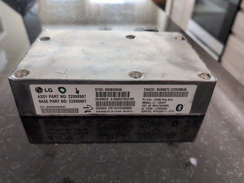 Communication OnStar Bluetooth Module 22898987 OEM Chevrolet Corvette ...