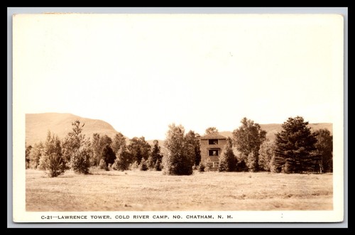 Post Card New Hampshire - Lawrence Tower - Cold River Camp - North ...