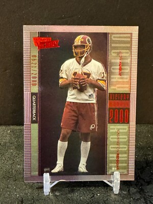 2000 Ultimate Victory Football Leon Murray Rookie RC Card #118 #'ed ...