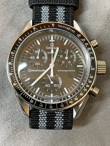 Moonswatch Moon Metal Mod | eBay