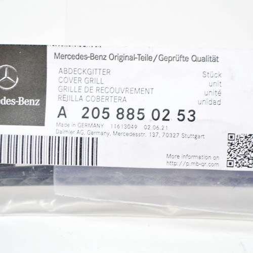 NEW MB C T-MODEL S205 REAR BUMPER LEFT COVER GRILLE A2058850253 OEM | eBay