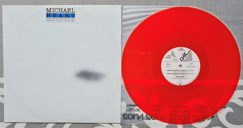 MAXI Vinyl - MICHAEL HEART one way ticket to the sky - CHIC 620539AE- COLOR VAX | eBay