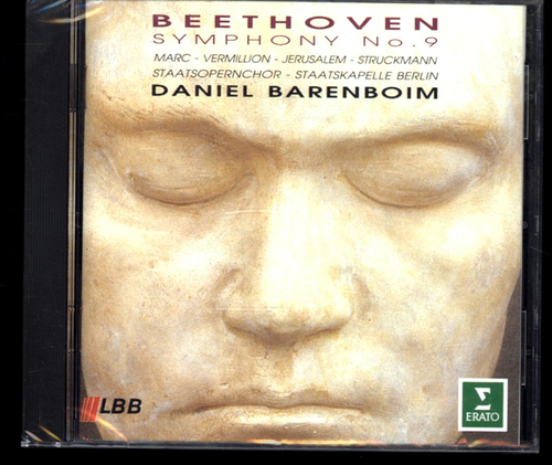 DANIEL BARENBOIM BEETHOVEN SYMPHONY NO. 9 ERATO NEW SEALED CD | eBay