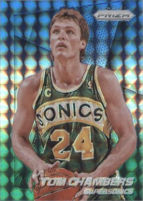 2014-15 Panini Prizm - Tom Chambers #171 Blue & Green Mosaic Prizm for ...