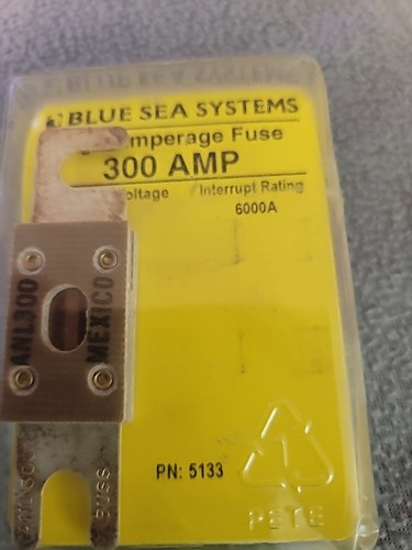 Blue Sea Systems Silver 300A Heavy Duty High Performance ANL Fuses | eBay
