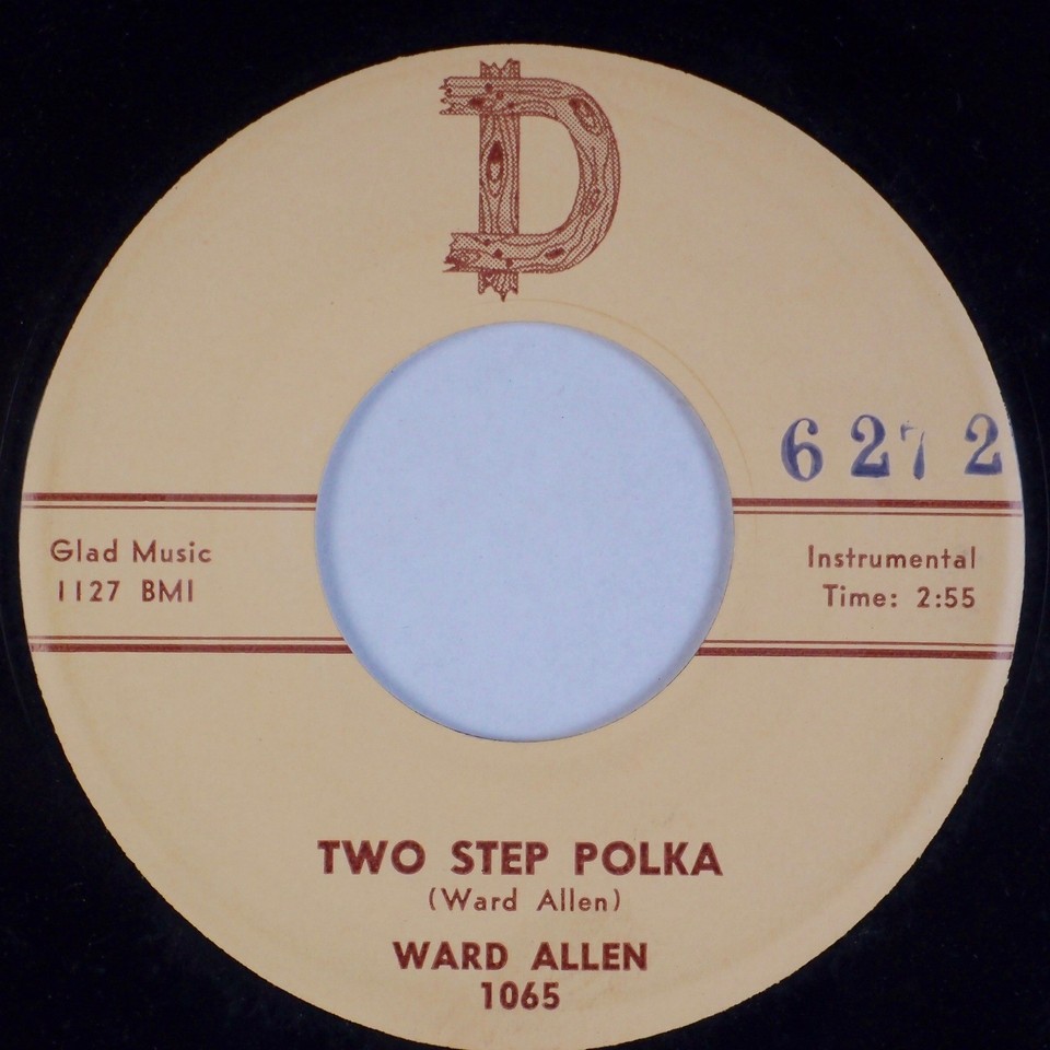 WARD ALLEN: Frisco Waltz US D ’59 Western Swing, Fiddle Player 7” 45 ...