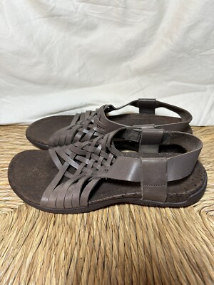 Merrell Women’s 8 Falcon Brown Memory Foam Slingback Sandal Comfort ...