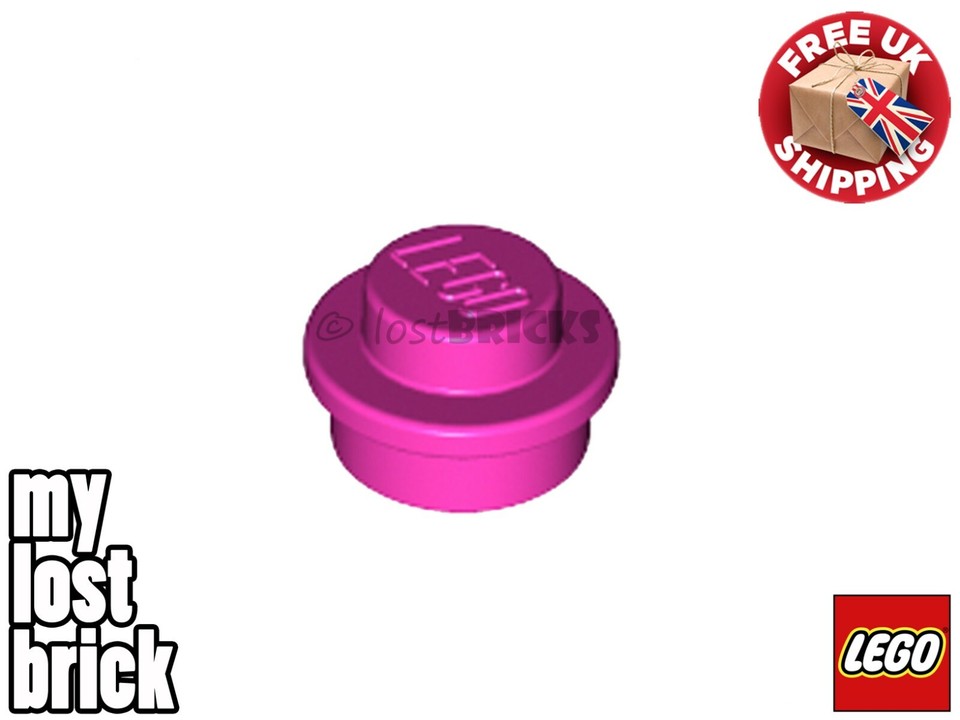 LEGO - Part 4073 - Plates Round 1x1 + NEW + SELECT COLOUR / QUANTITY ...