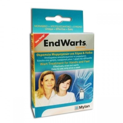 ENDWARTS ORIGINAL WART TREATMENT FOR HANDS & FEET CLASSIC SOLUTION 5ML ...